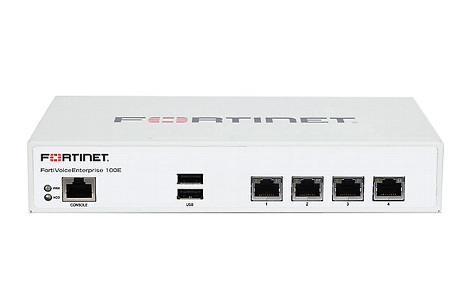 Fortinet FortiVoice Enterprise 100E IP-PBX - FVE-100E-BDL-247-12