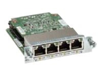 Cisco Gigabit EtherSwitch EHWIC - switch - 4 ports - managed - plug-in ...