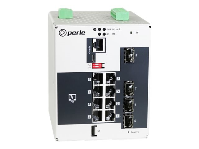 Perle IDS-509CPP - switch - 9 ports - managed - 07017190 - Ethernet ...