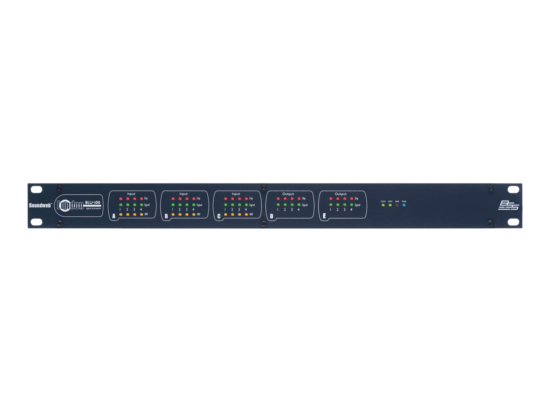 BSS BLU-100 12x8 Signal Processor with BLU link - BSSBLU100M - Amplifiers & Voice Recorders ...