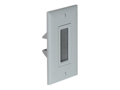 Legrand cable entry plate with brush - WP1014-WH-V1 - Cable Management ...