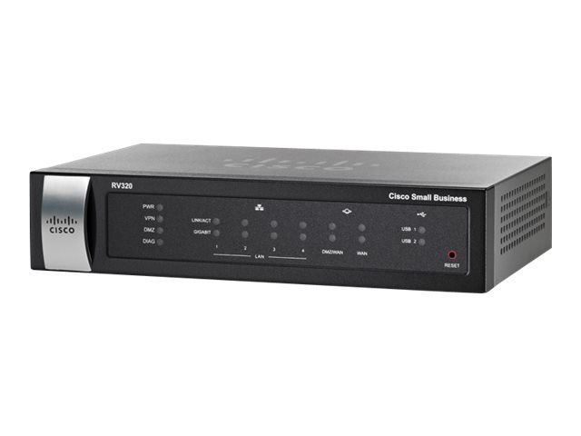 Cisco Small Business RV320 - router - desktop - RV320-K9-NA-RF ...