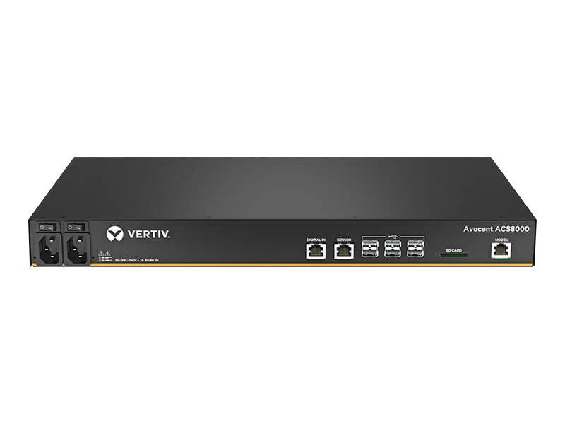 Vertiv Avocent ACS8000 Serial Console | 48-p | 4G/LTE (ACS8048-LN-DAC ...