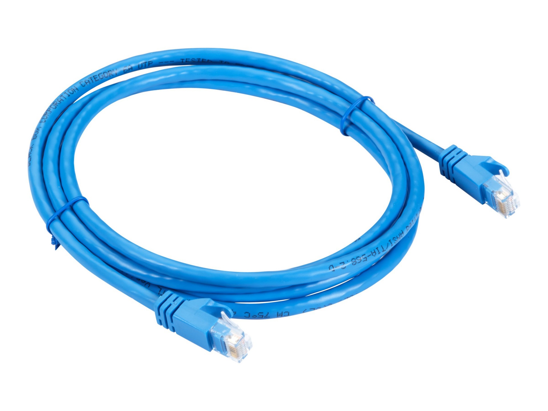 Black Box GigaTrue patch cable - 10 ft - blue - CAT6APC-010-BL - Cat 6 Cables - CDWG.com