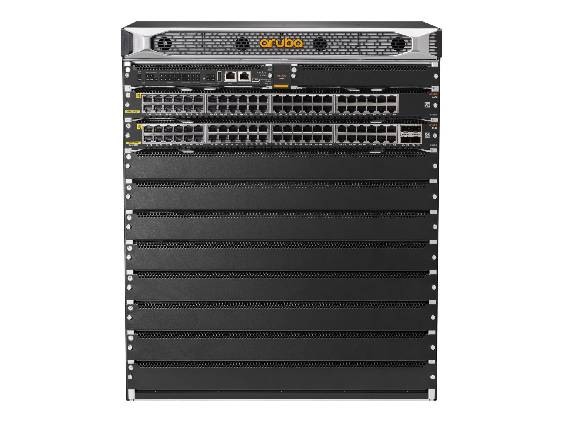 HPE Aruba 6410 - switch - 100 ports - managed - rack-mountable - JL741A ...
