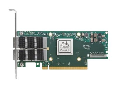 NVIDIA ConnectX-6 VPI MCX653106A-ECAT - Single Pack - network adapter ...