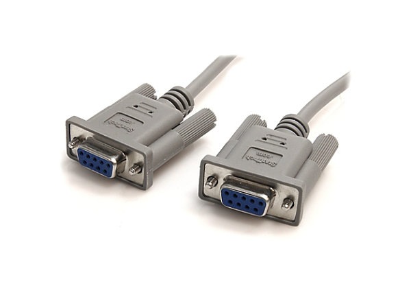 StarTech.com 10' RS232 Serial Null Modem Cable - 10ft Null Modem Cable ... StarTech.com 10' RS232 Serial Null Modem Cable - 10ft Null Modem Cable ...