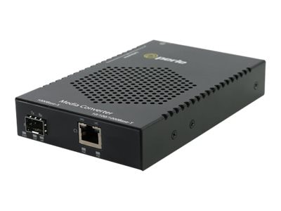 Perle S-1110HP-SFP-XT - fiber media converter - 10Mb LAN, 100Mb LAN ...