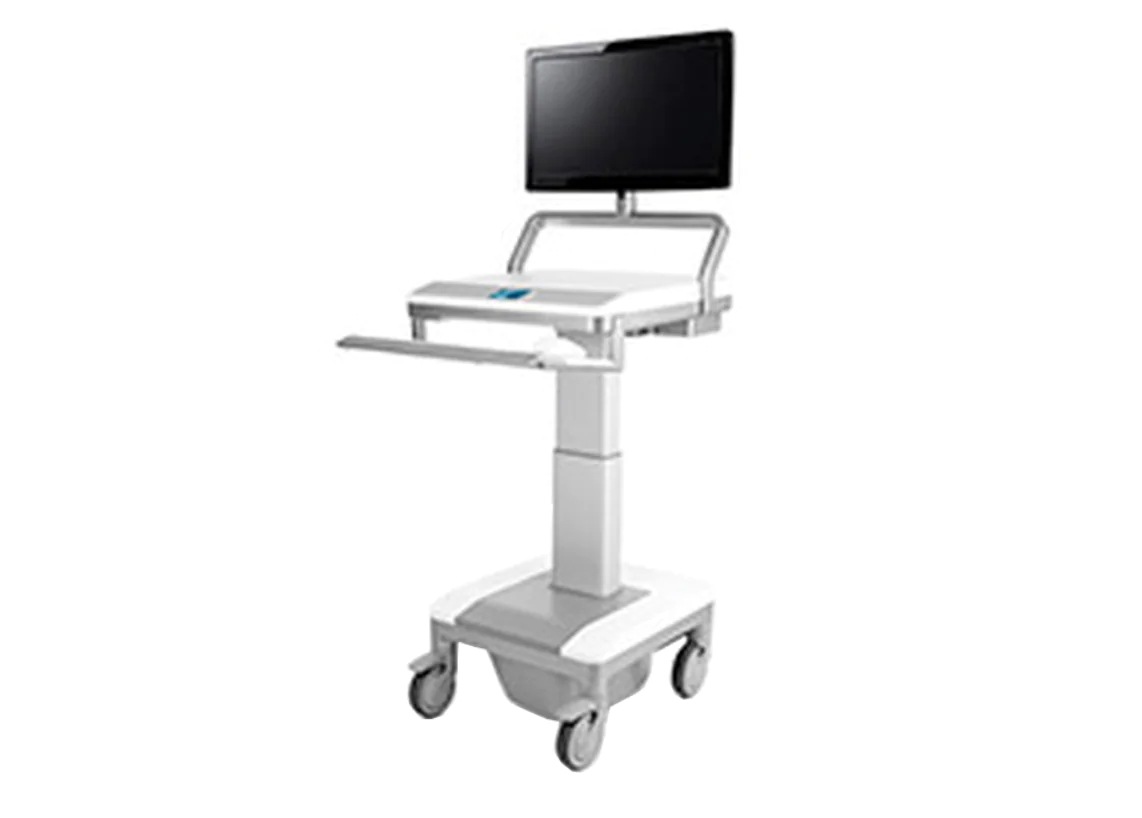 Humanscale TouchPoint T7 PC Cart with Auto Fit Technology and Life ...
