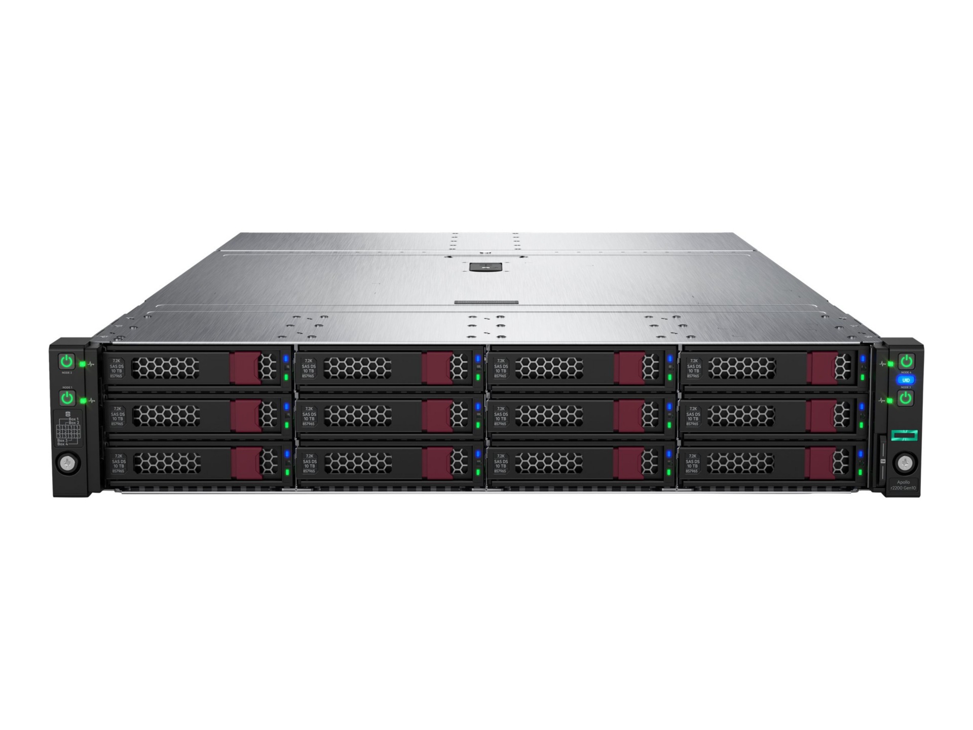 HPE ProLiant DL380 Gen10 48TB Server for Cohesity DataPlatform - rack ...