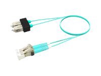 CommScope 15' LC/SC OM4 Fiber Optic Cable - 2-Fiber - FEXLCSC42-MXF015 ...
