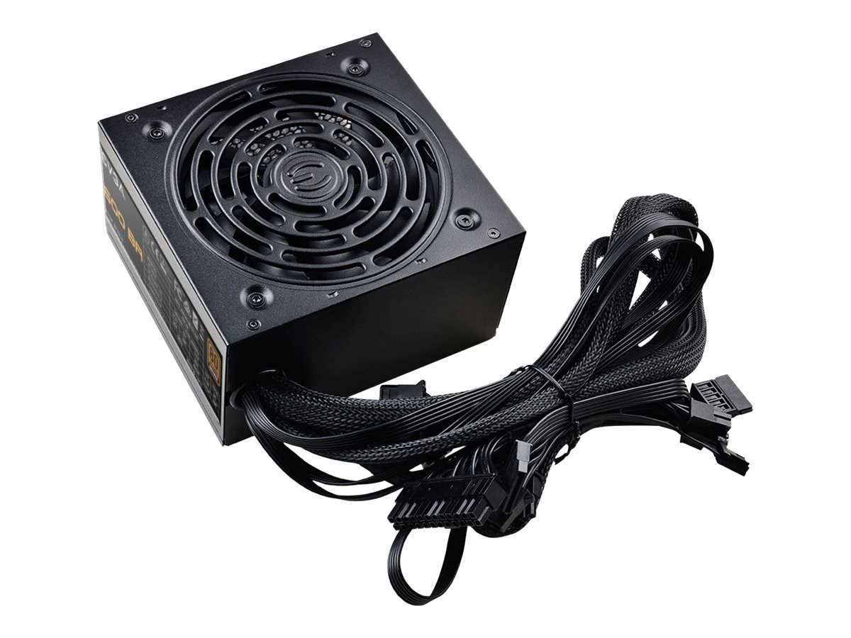EVGA 600 BA - power supply - 600 Watt - 100-BA-0600-K1 - Computer ...