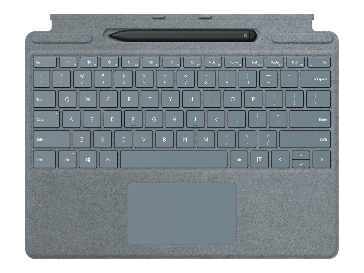 Microsoft Surface Pro X Signature Keyboard with Slim Pen Bundle ...
