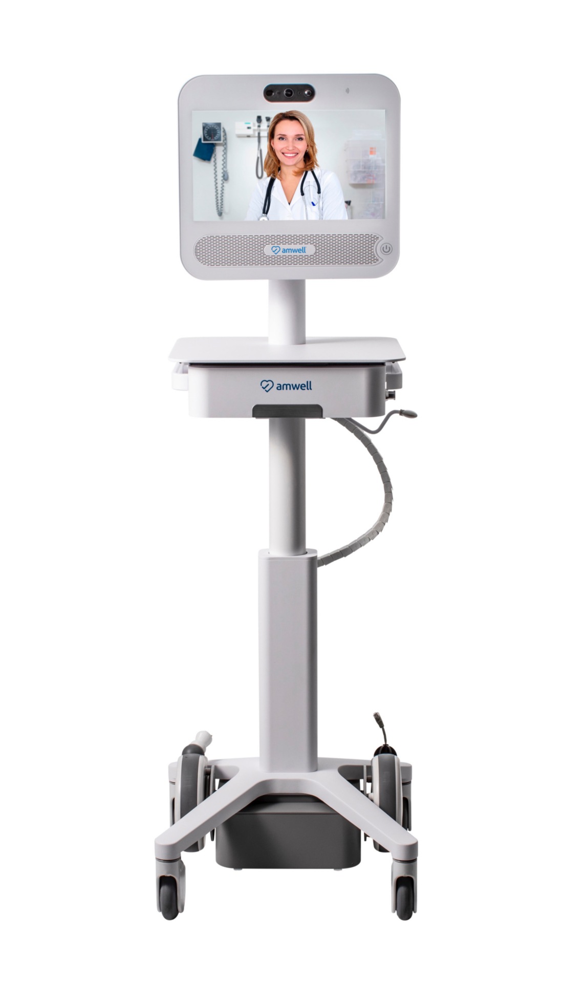 Avizia Amwell C500 PTZ 20x Telemedicine Cart - AVZ-C500-PTZ20X - Video ...