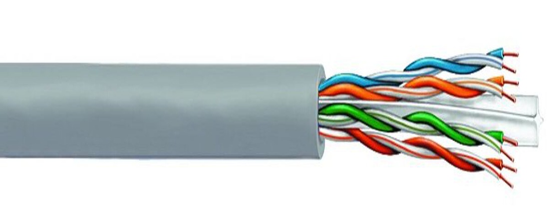 CommScope 1000' CAT6 UTP Cable - Plenum - Gray Jacket - CMP-00423CS37 ...