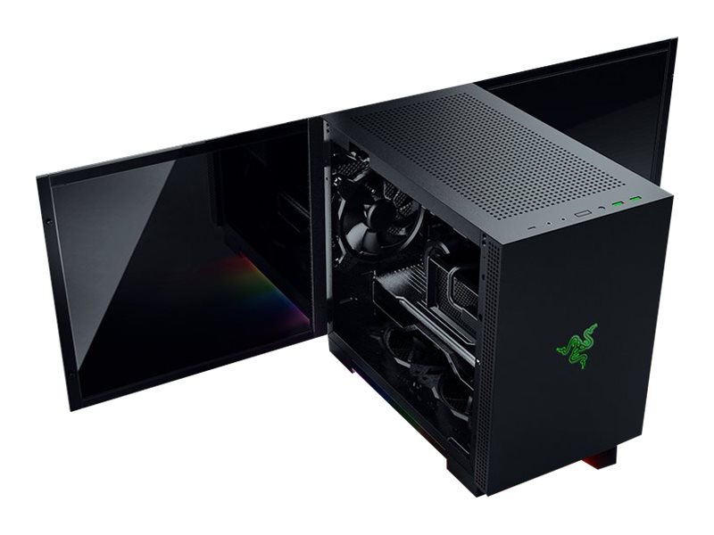 Razer Tomahawk Mini-ITX (Desktop Chassis/Mini-ITX/Tempered Glass ...