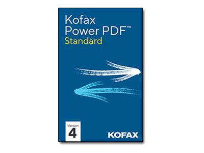 Kofax Power PDF Standard (v. 4) - box pack - 1 user - PPD-PER-0304-001U
