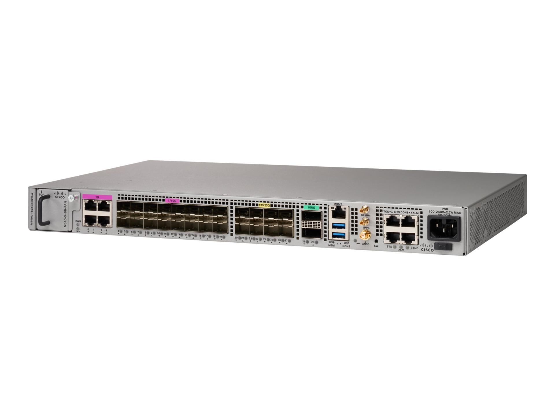 Cisco Network Convergence System 540 - router - rack-mountable - N540X ...