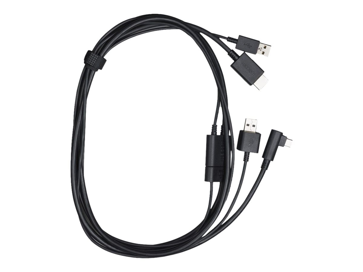 Wacom X-Shape Cable for Wacom One Pen Display - ACK44506Z - USB Cables ...