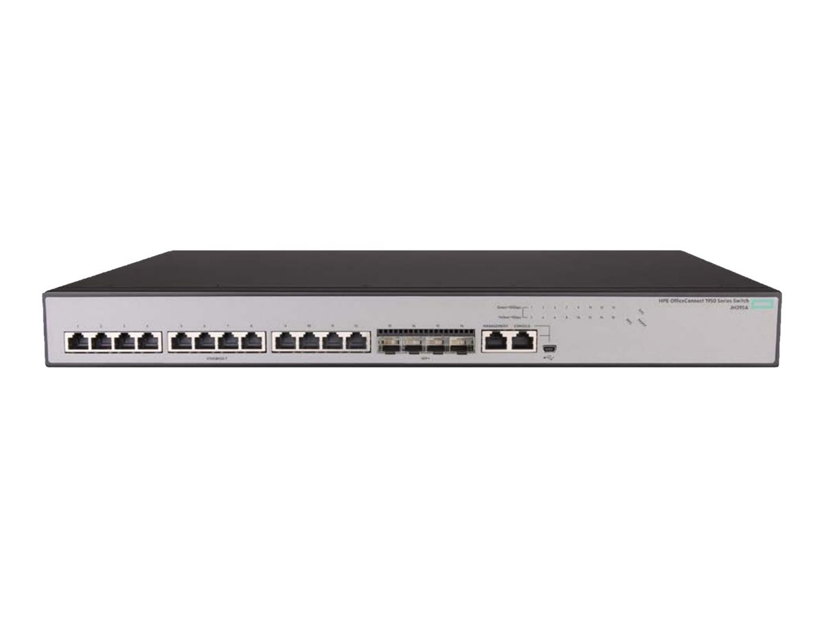 HPE OfficeConnect 1950 12XGT 4SFP+ - switch - 12 ports - rack-mountable ...