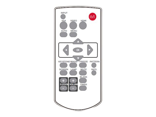 BOXLIGHT remote control - CAMBRIDGE-710 - Projectors - CDW.com