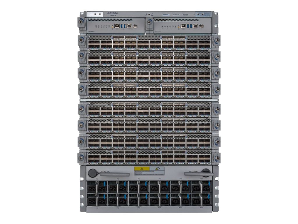 Arista 7808R - switch - managed - rack-mountable - with 2 x Supervisor ...