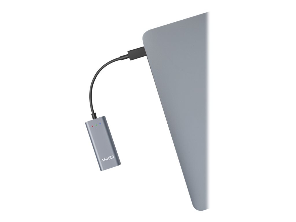 Anker - network adapter - USB-C - Gigabit Ethernet x 1 - A83410A1 - USB ...