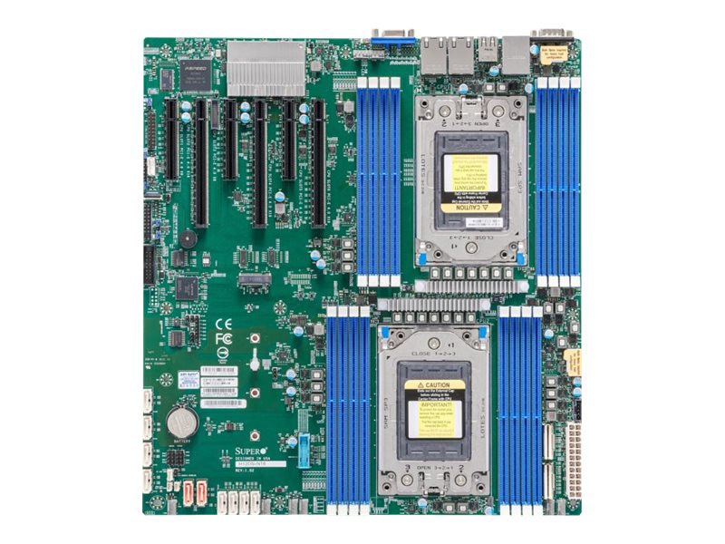 SUPERMICRO H12DSi-NT6 - motherboard - extended ATX - Socket SP3 - MBD-H12DSI-NT6 - Motherboards ...