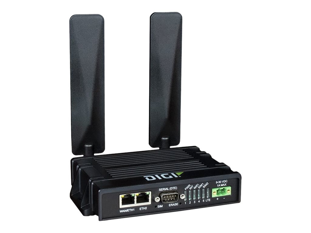 Digi IX20 - wireless router - WWAN - DIN rail mountable - IX20-0AN4 ...