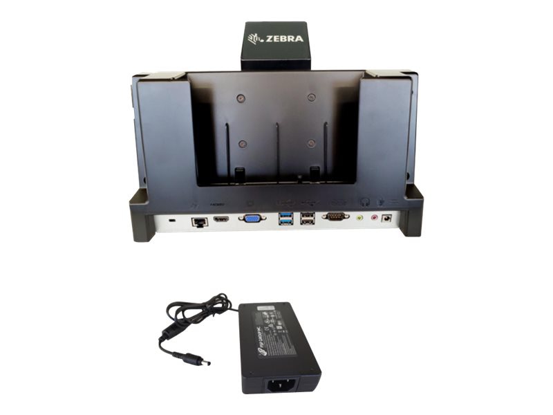 Zebra Office Docking Station KIT - docking station - VGA, HDMI - 1GbE ...