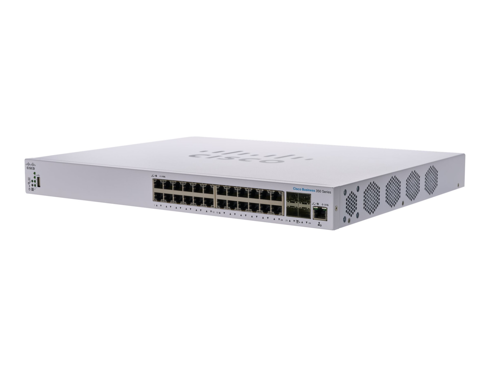 Cisco Business 350 Series 350-24XT - switch - 24 ports - managed - rack ...
