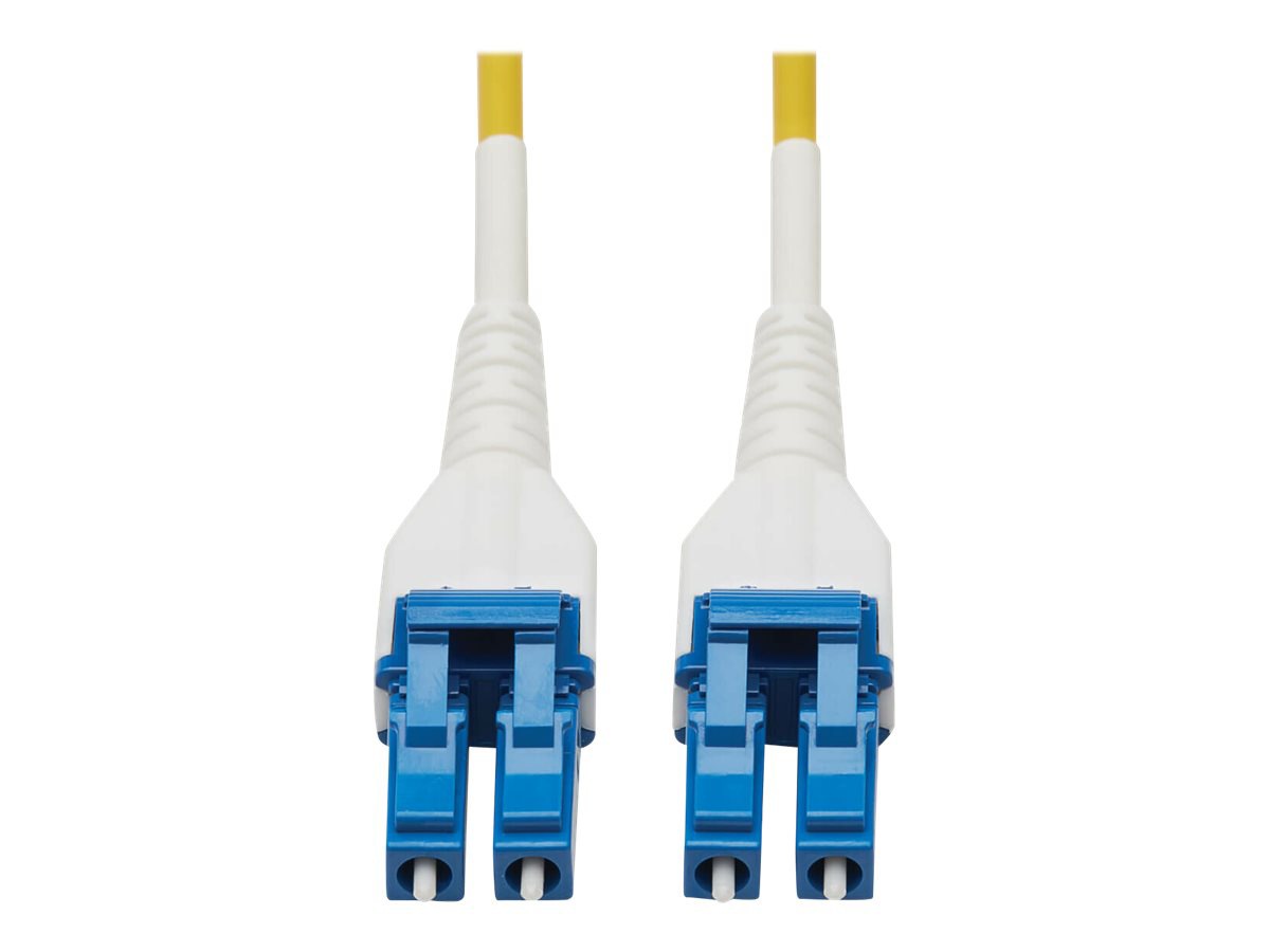 Eaton Tripp Lite Series 100G Duplex Singlemode 9/125 OS2 Armored Fiber Optic Cable (LC/LC Duplex ...