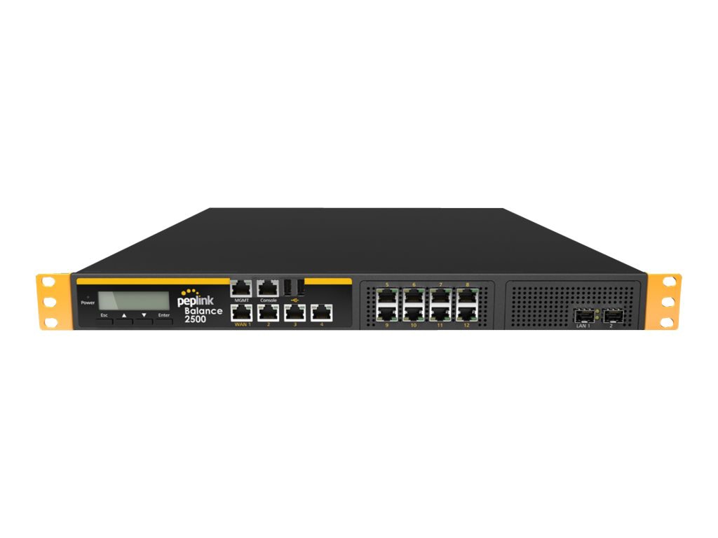 PePLink Balance 2500-SFP - router - rack-mountable - BPL-2500-SFP ...