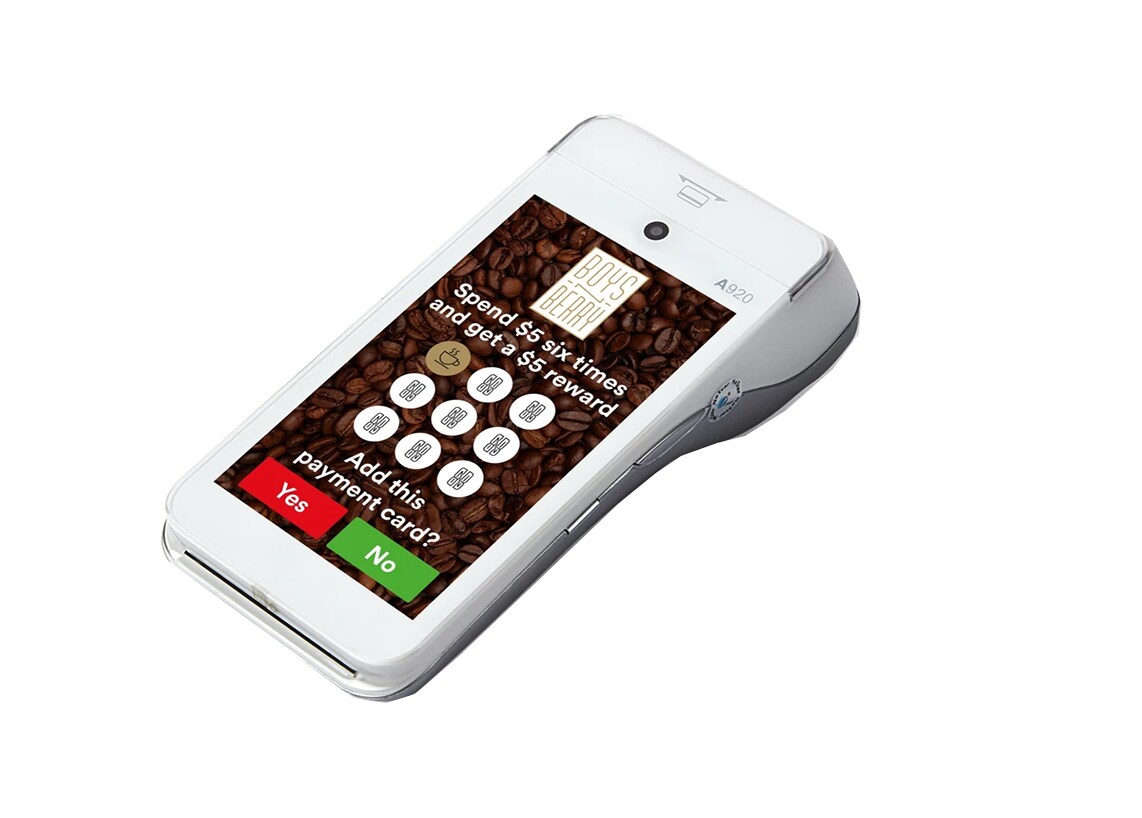 PAX Technology A90 Mobile Payment Terminal - A920-2AW-RD5-30EA - POS Accessories - CDW.com