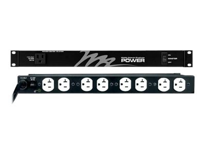 Middle Atlantic Rackmount Power Distribution Unit with Basic Surge ...
