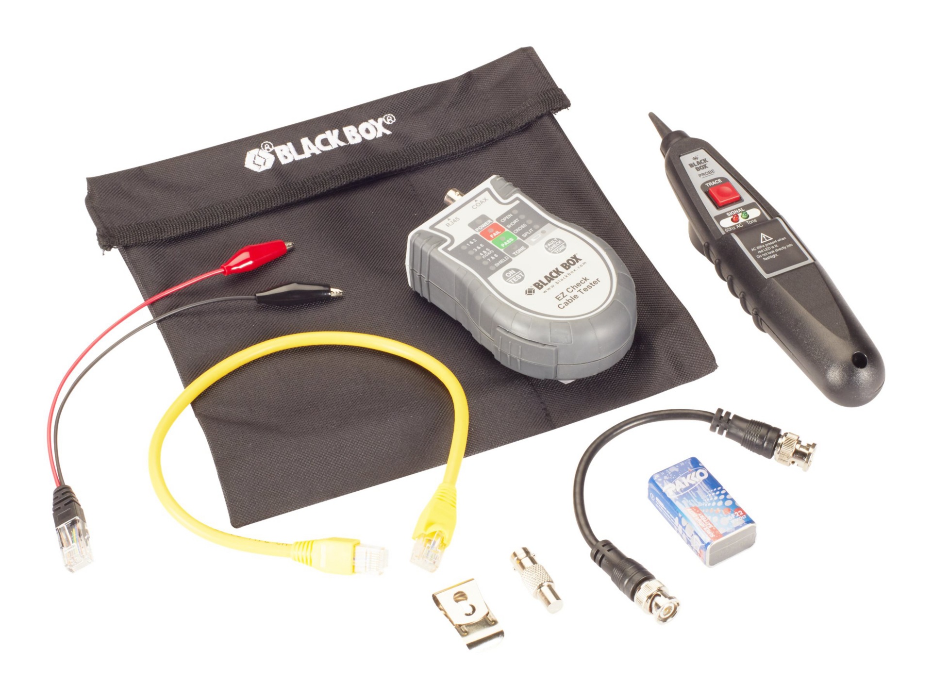 Black Box EZ Check - network tester kit - EZCTP-R2 - Tools - CDW.com