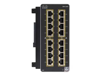 Cisco Catalyst - expansion module - Gigabit Ethernet x 16 - IEM-3300 ...