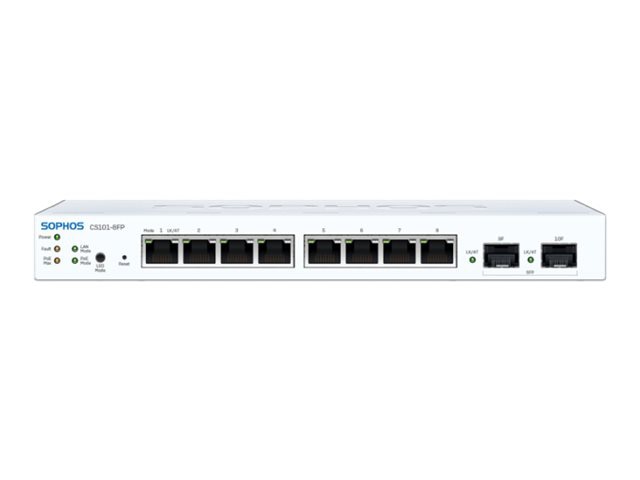 Sophos CS101-8FP - switch - 8 ports - managed - C18CTCHUS - Ethernet ...