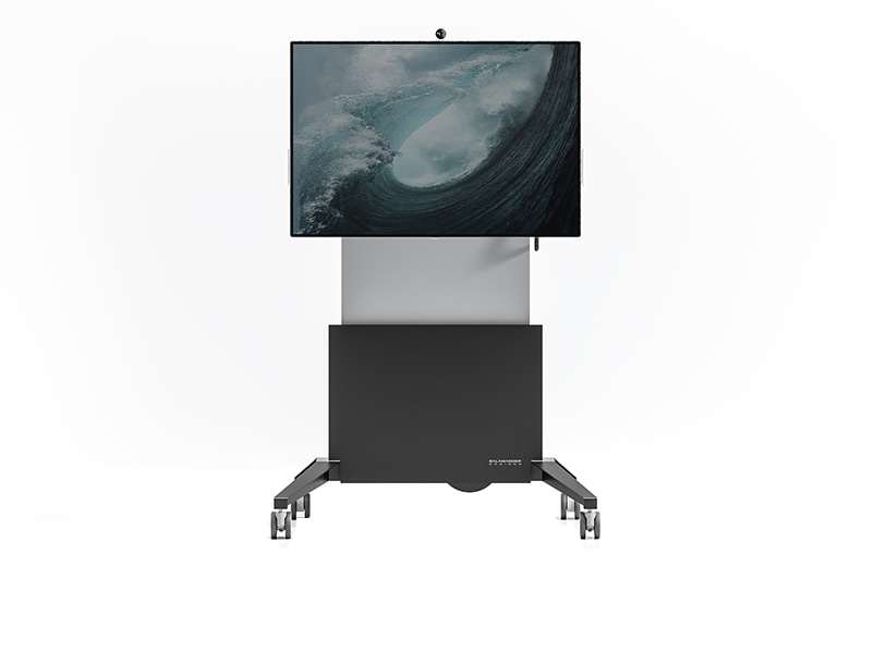 Salamander Designs Electric Lift Mobile Stand - FPS2/EL/GG - Monitor ...