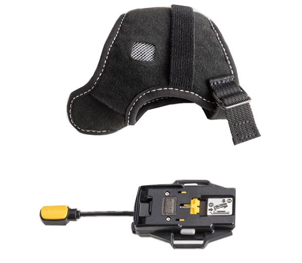 Zebra Enterprise - barcode scanner hand mount and hand wrap - right ...