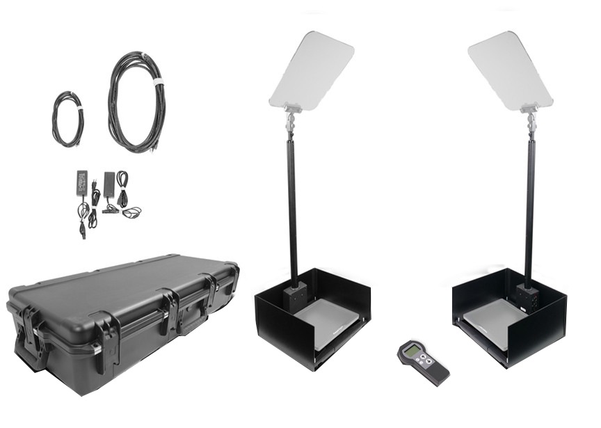Prompter People Proline Stage Pro 19" Presidential Teleprompter Kit ...