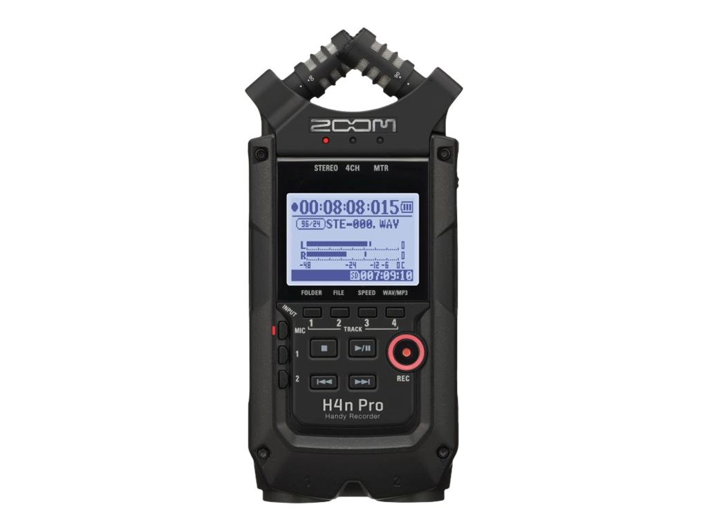 Zoom H4n Pro - voice recorder - H4NPROBLK - Amplifiers & Voice ...