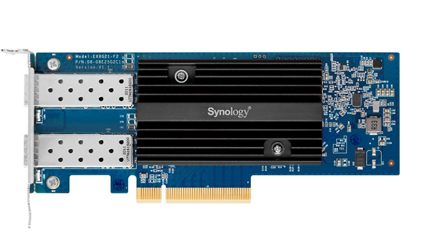 Synology Dual-Port 10GbE SFP+ Network Interface Card - SYN-E10G21 ... Synology Dual-Port 10GbE SFP+ Network Interface Card - SYN-E10G21 ...