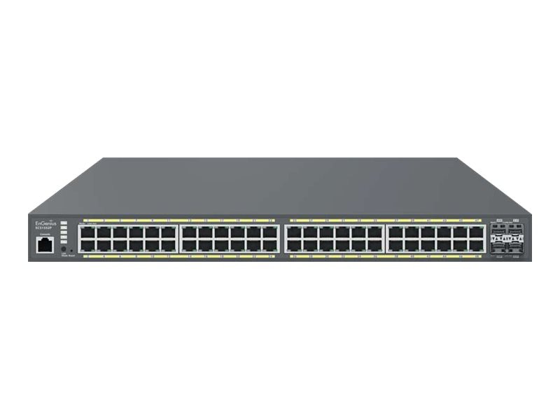 EnGenius Cloud ECS1552P - switch - cloud, gigabit, PoE+ - 48 ports ...