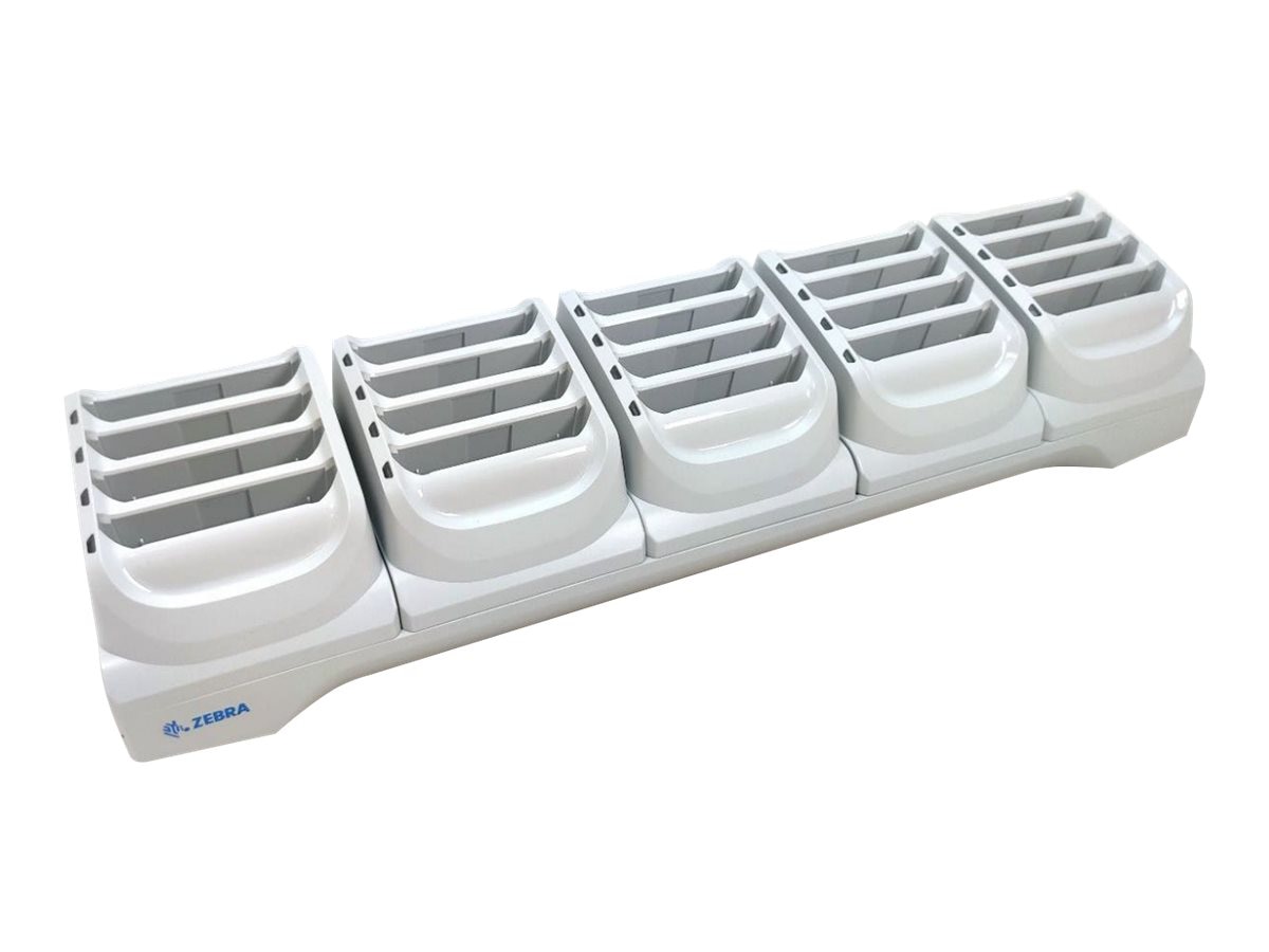 Zebra 20-Slot Battery Toaster - battery charger - CRD-TC5X-20S4BHC01 ...