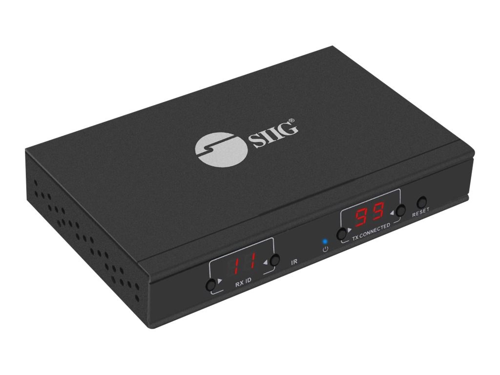 SIIG HDMI Over IP Extender with IR - Receiver - video/audio/infrared ...