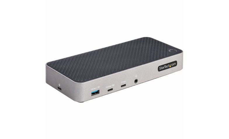 StarTech USB C Triple Monitor Docking Station HDMI DP Triple 4K USB C Dock 5X USB Hub GbE 100W PD Universal Multi Monitor Docking Stati