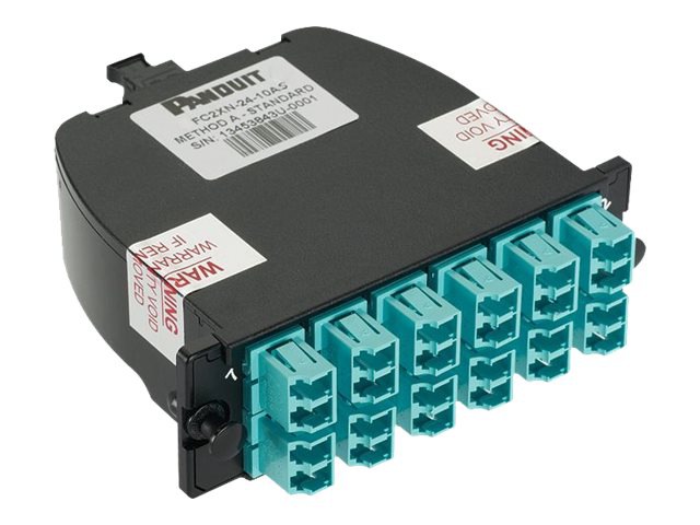 Panduit QuickNet pre-terminated fiber optic cassette - FC2ZO-24-10U ...