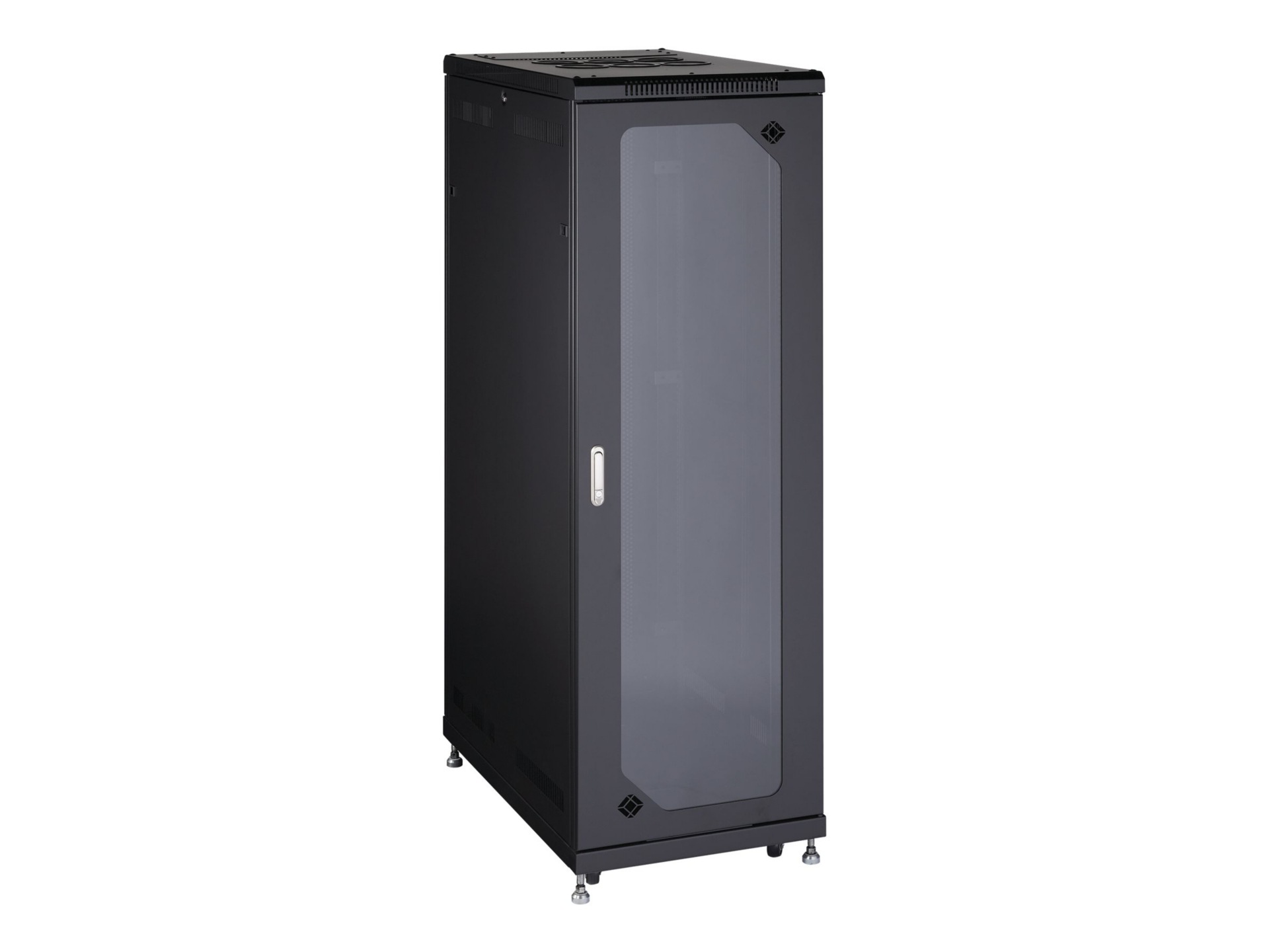 Black Box 38U Select Server Cabinet 24"W X 40"D, PLEXIGLAS Front Door ...