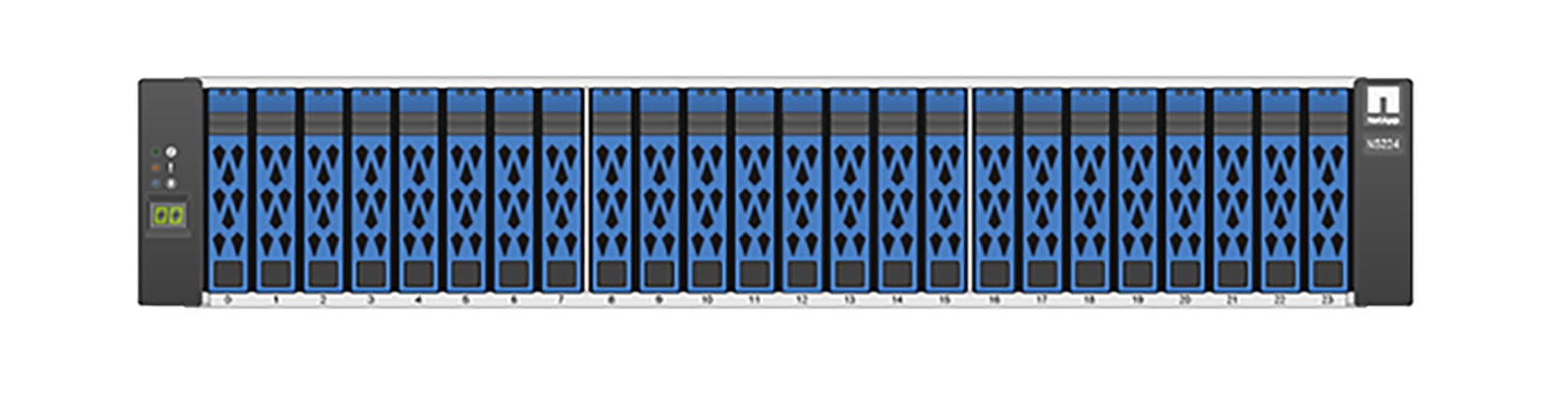 NetApp NS224 - storage enclosure - NS224-SED-7.6-24-QS-N - Solid State ...